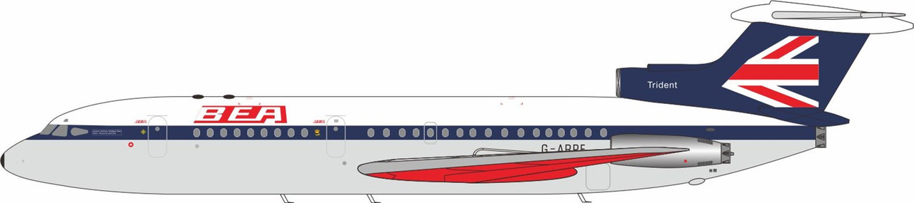 Inflight200 BEA - British European Airways Hawker Siddeley HS-121 ...