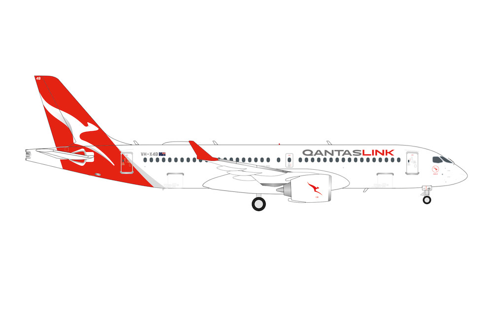 Herpa Wings QANTASLINK A220-300 HE573184 1:200