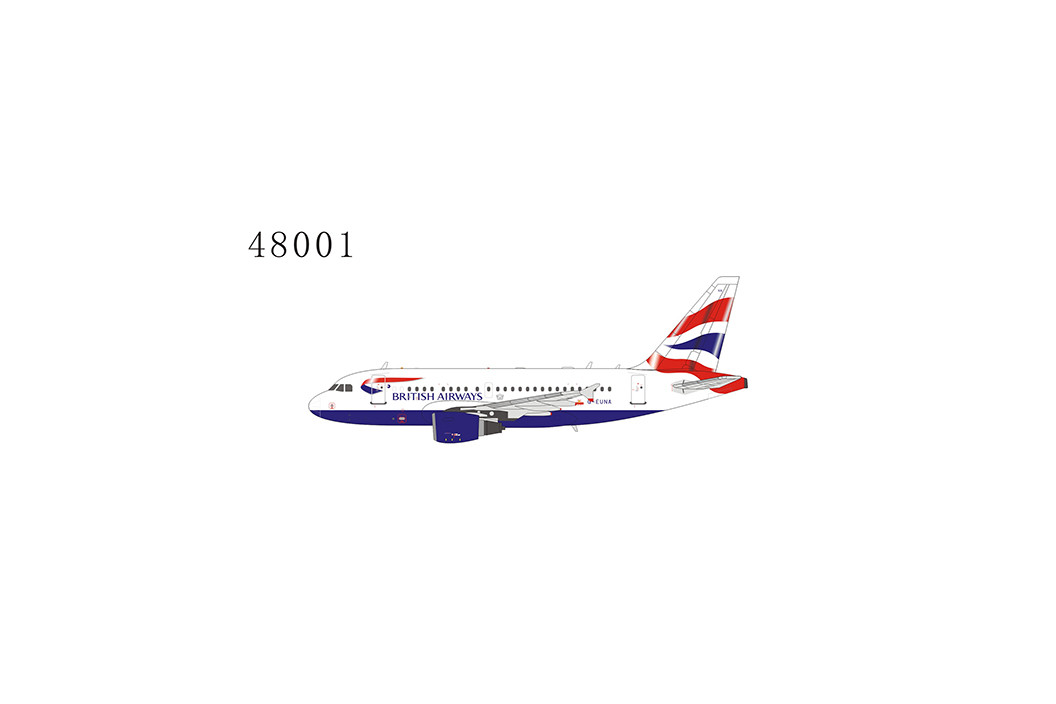 British Airways A318-100 G-EUNA 48001 1:400
