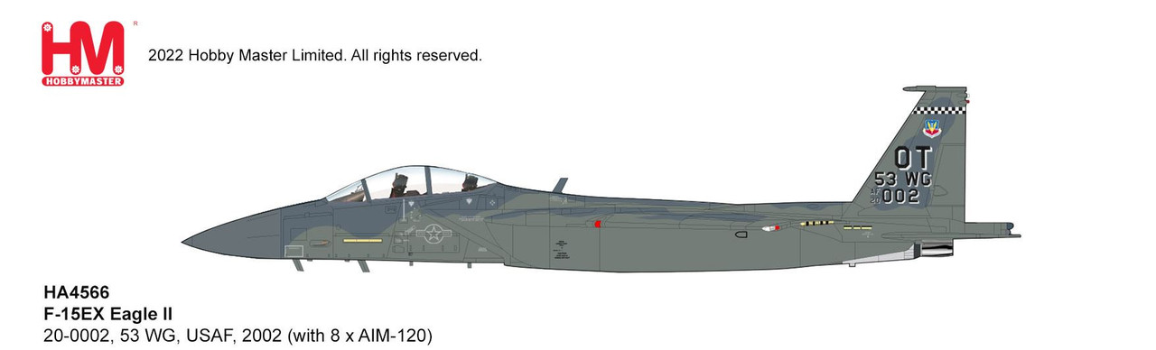 F-15EX Eagle II HA4566W 1/72