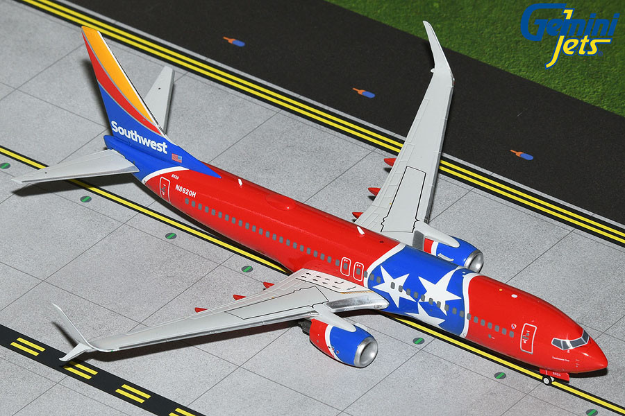 Southwest Airlines B737-800S N8620H "Tennessee One" G2SWA1011 1:200