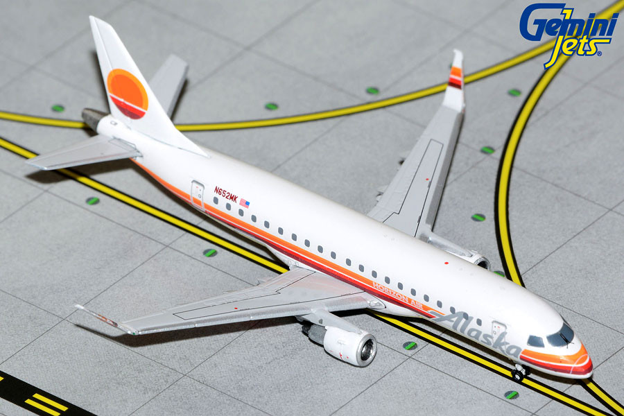 Alaska Airlines / Horizon Air E175 N652MK retro livery GJASA2174 1:400