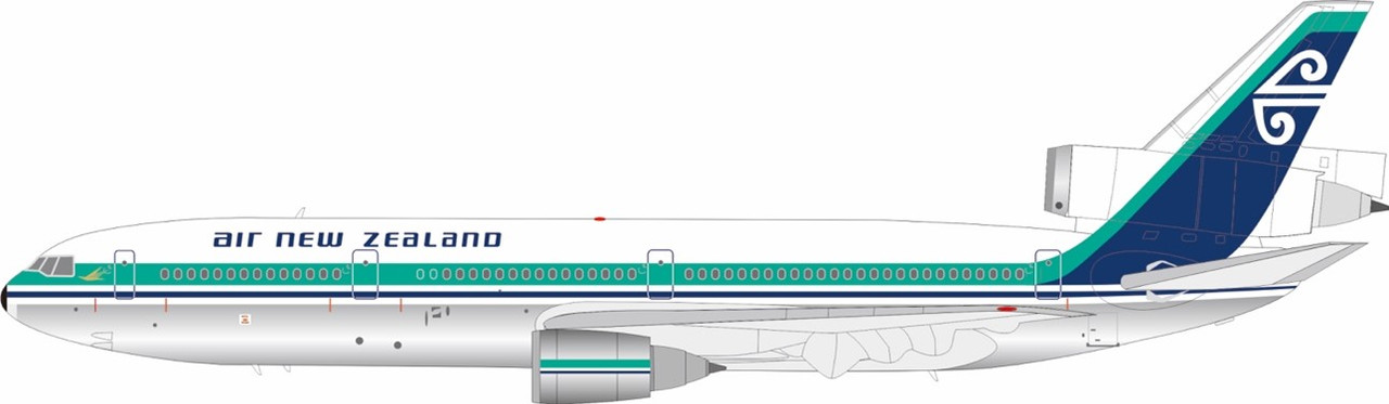 Air New Zealand McDonnell Douglas DC-10-30 ZK-NZT IFDC10ZK0323P 1:200
