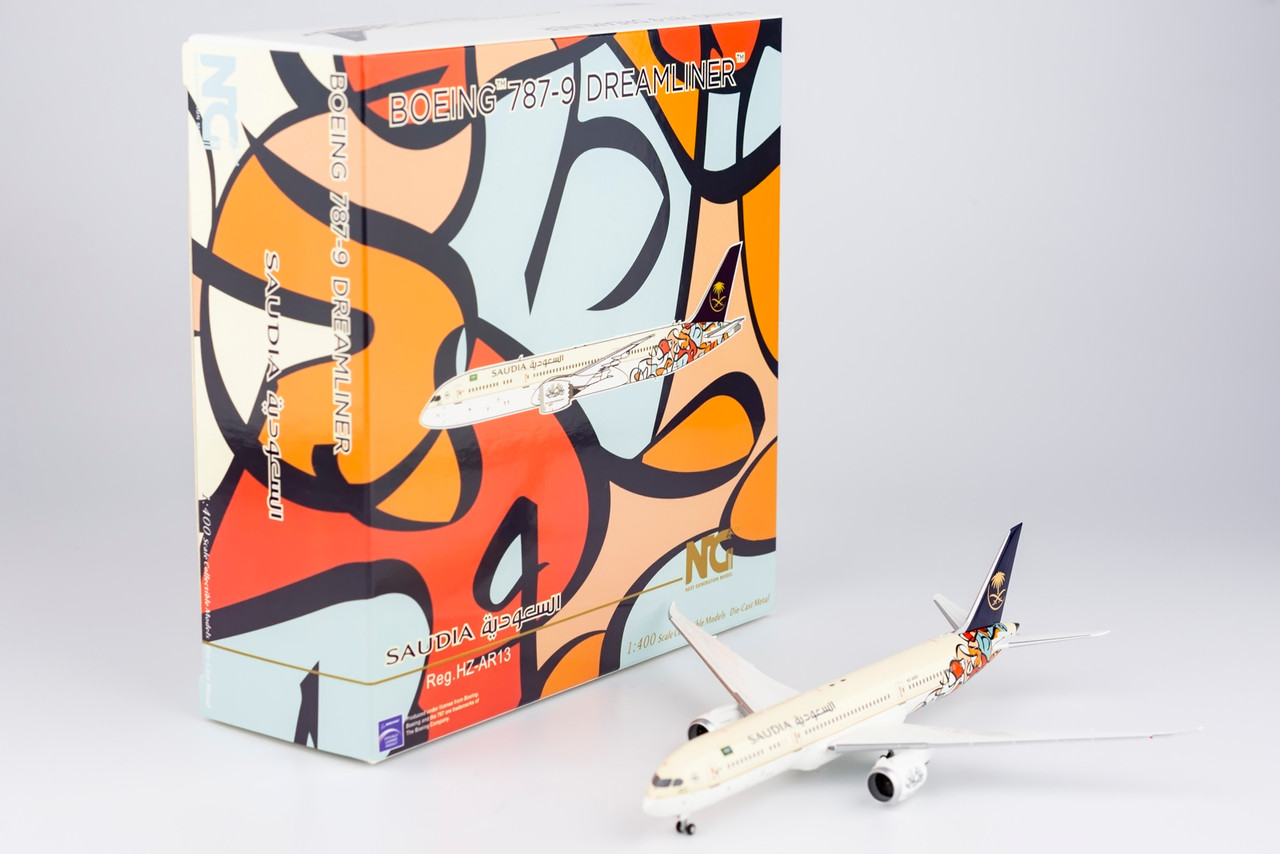 NG Models Saudi Arabian Airlines 787-9 Year of Arabic Calligraphy 2021 ...