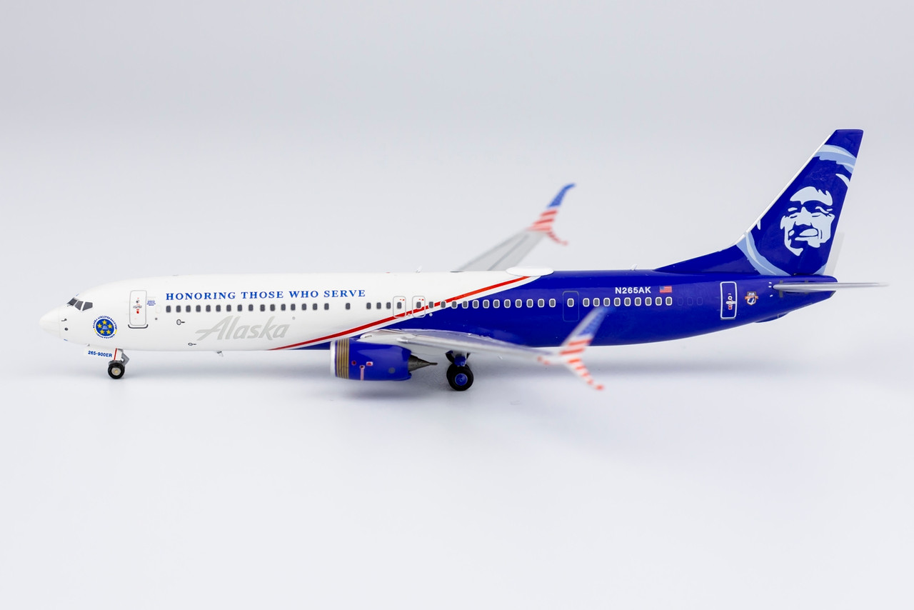 NG Models Alaska Airlines 737-900ER/w N265AK 79007 1:400