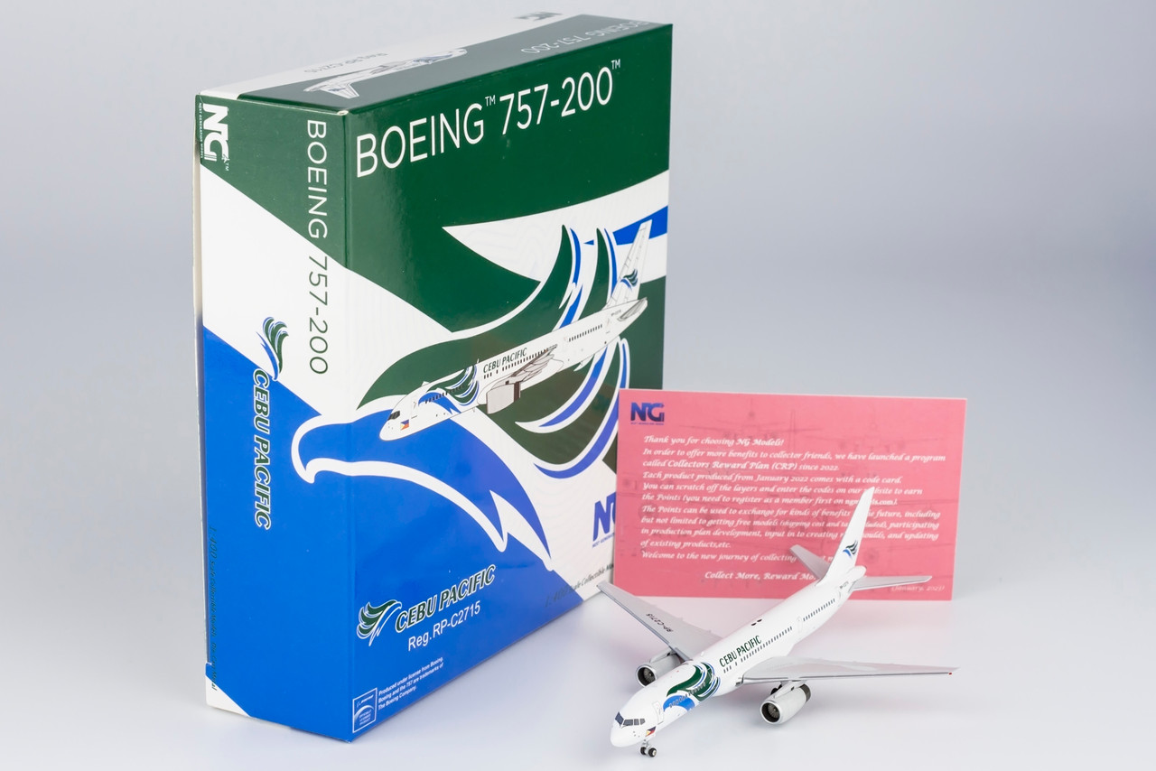 Cebu Pacific Air 757-200 RP-C2715 53197 1:400