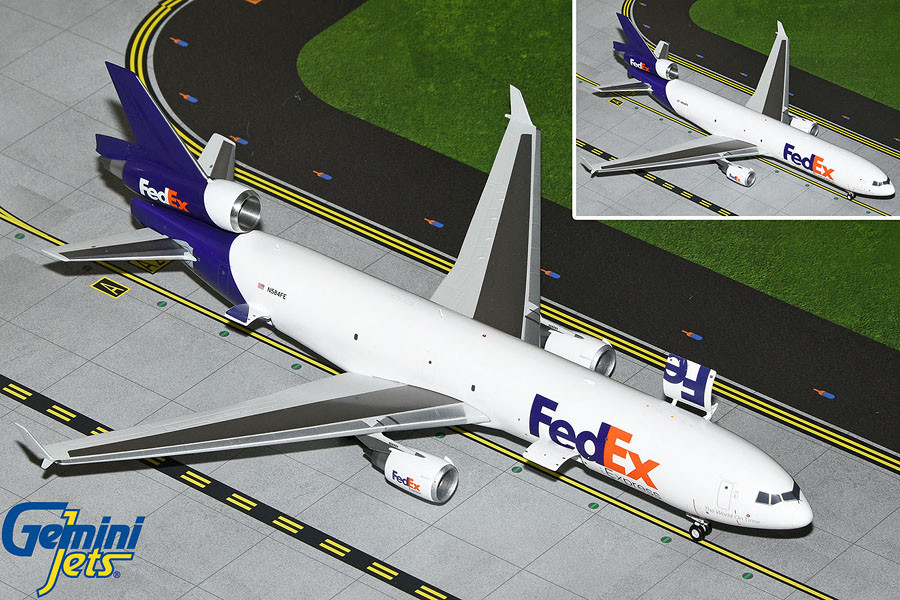 Gemini200 FedEx Express MD-11F Interactive Series N584FE **NEW MOULD ...