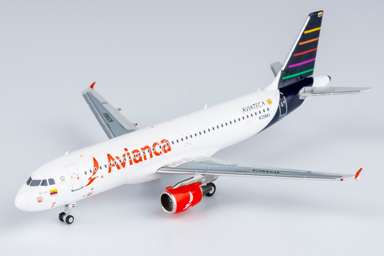 NG Models Avianca A320-200 N398AV (Aviateca retro cs) 15019 1:400
