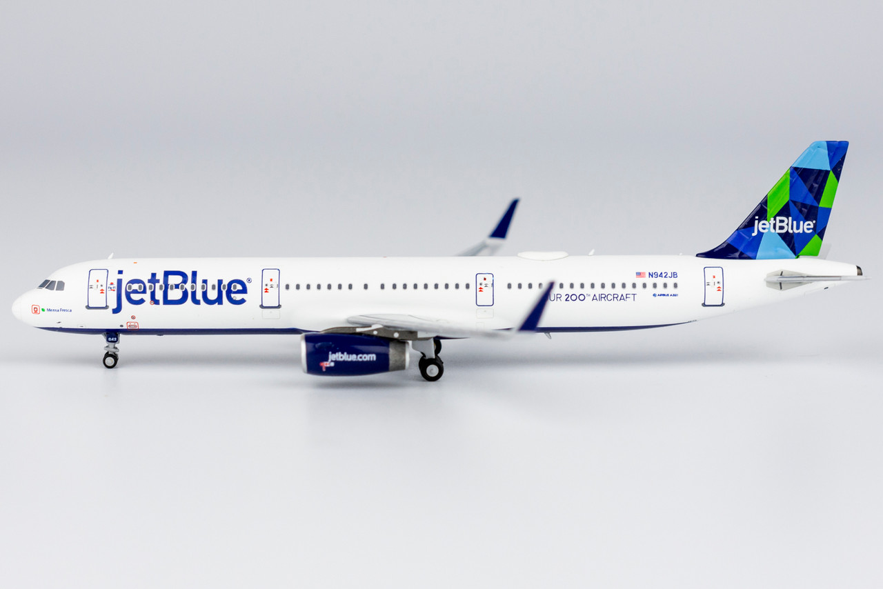 NG Models JetBlue Airways A321-200/w Prism tail; with "OUR 200TH ...