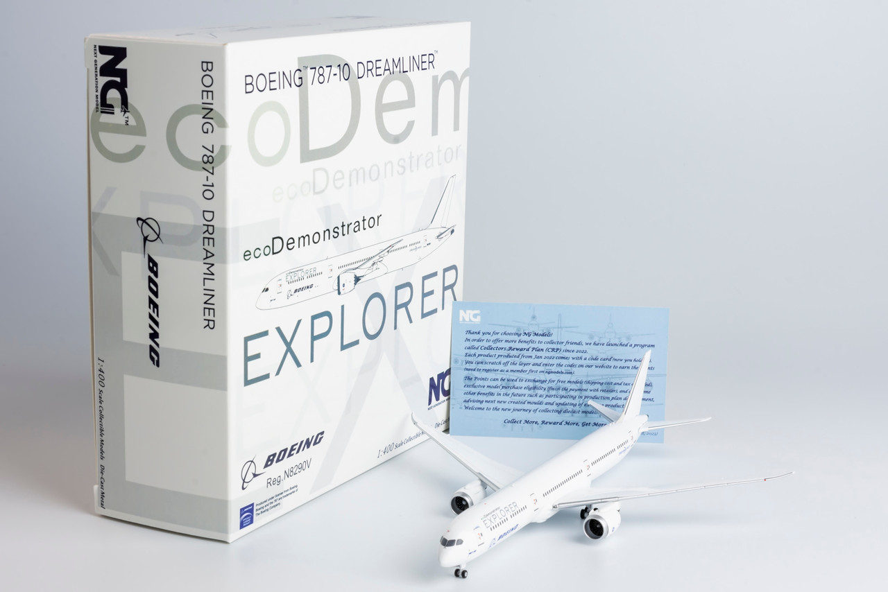 NG Models Boeing Company 787-10 Dreamliner specific eco demonstrator ...