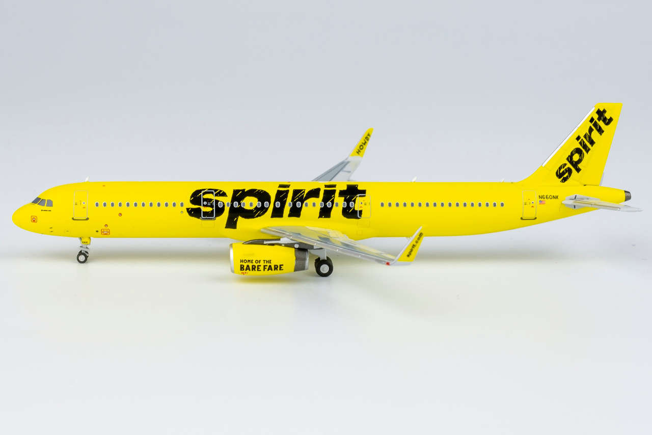 NG Models Spirit Airlines A321-200/w N660NK 13100 1:400