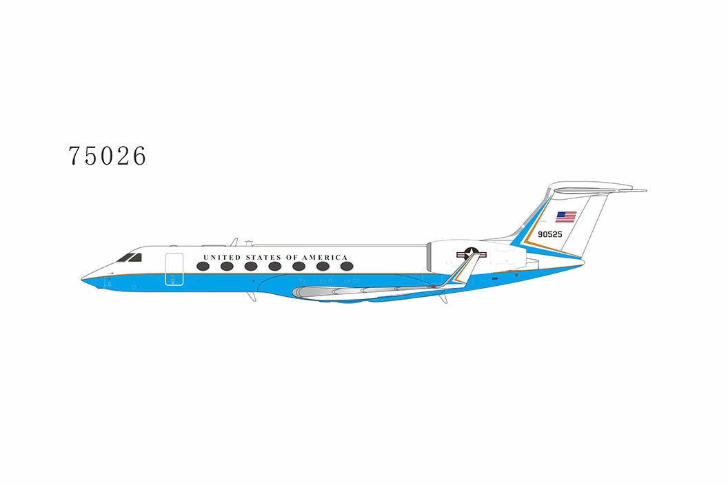 NG Models US Air Force C-37B(G550) 09-0525 75026 1:200