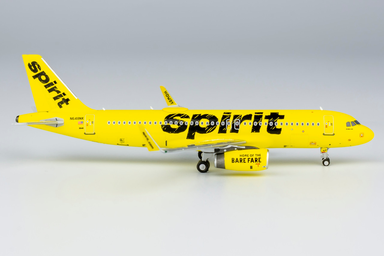 NG Models Spirit Airlines A320-200/w N648NK 15036 1:400