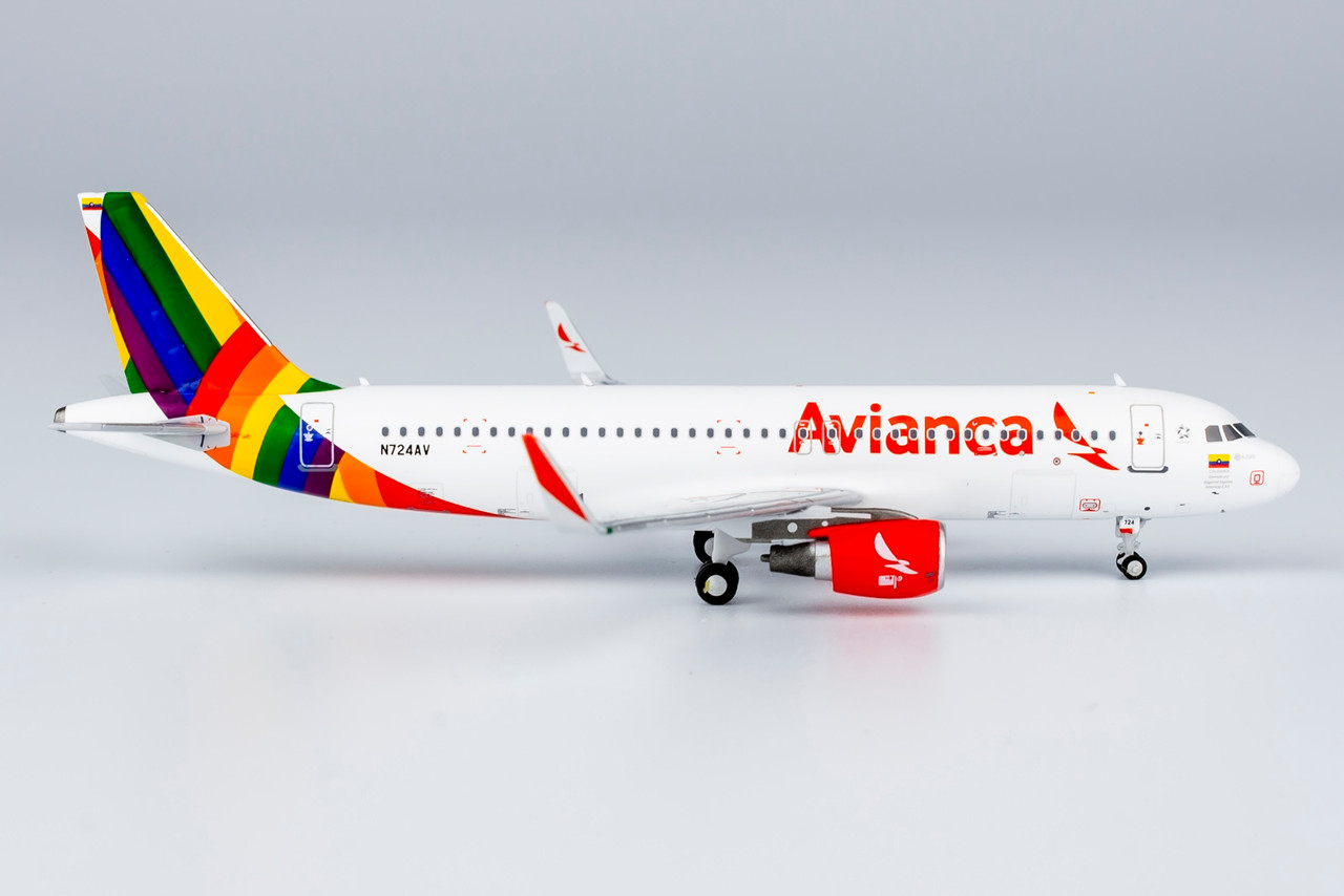 NG Models Avianca A320-200/w Pride cs N724AV 15020 1:400