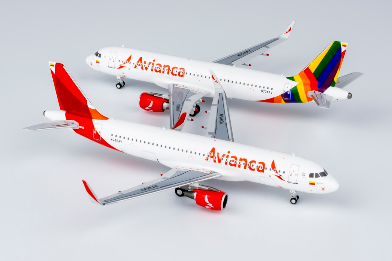 NG Models Avianca A320-200/w Pride cs N724AV 15020 1:400