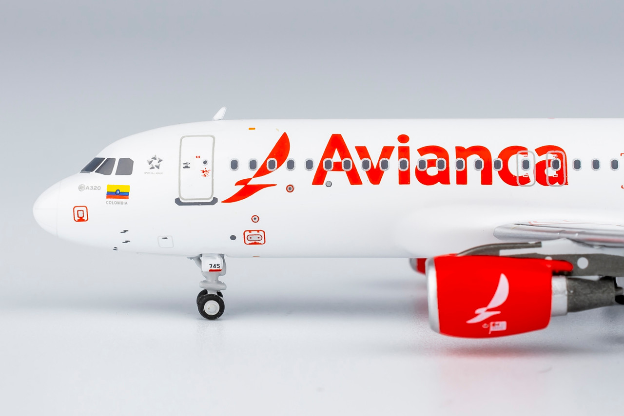 NG Models Avianca A320-200/w N745AV 15028 1:400