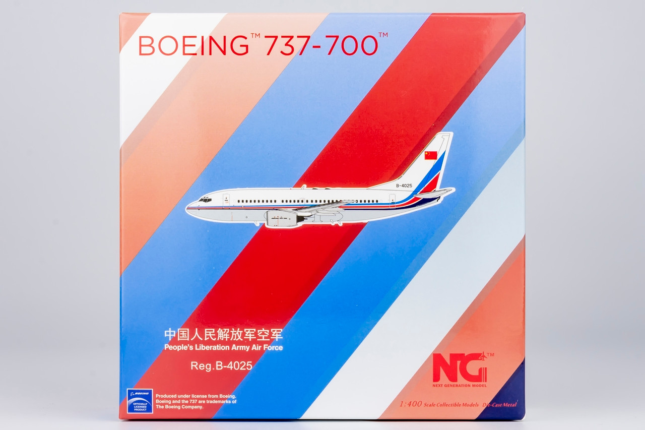 NG Models PLAAF 737-700 B-4025 77039 1:400
