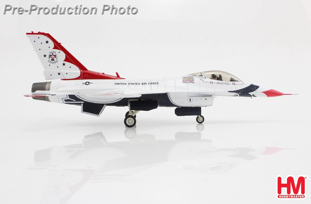 Hobby Master F-16C Thunderbirds No.1 plane, USAF, RIAT 2017 HA38039 1:72
