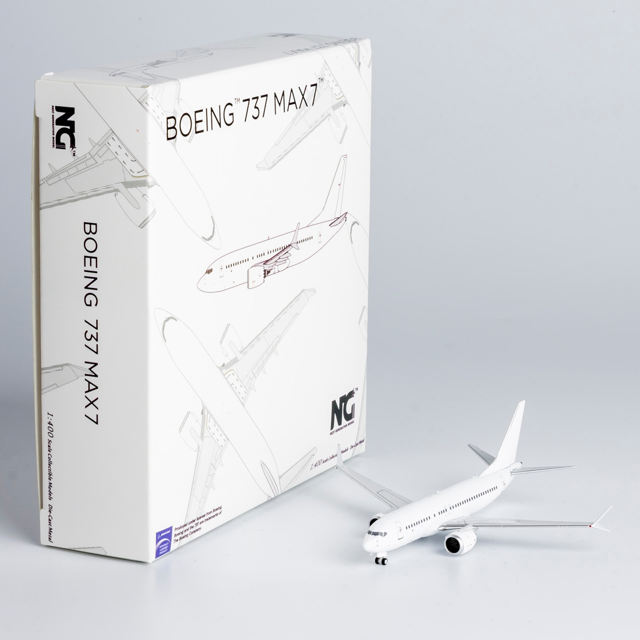 NG Models Blank Model 737 MAX 7 N/A 87000 1:400