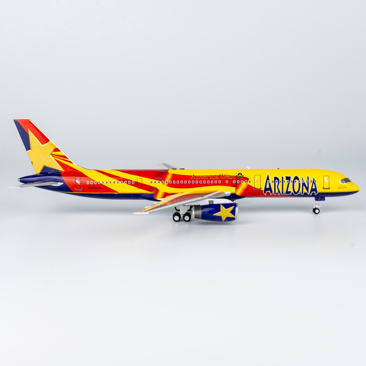 NG Models America West Airlines 757-200 Arizona cs named "City of ...