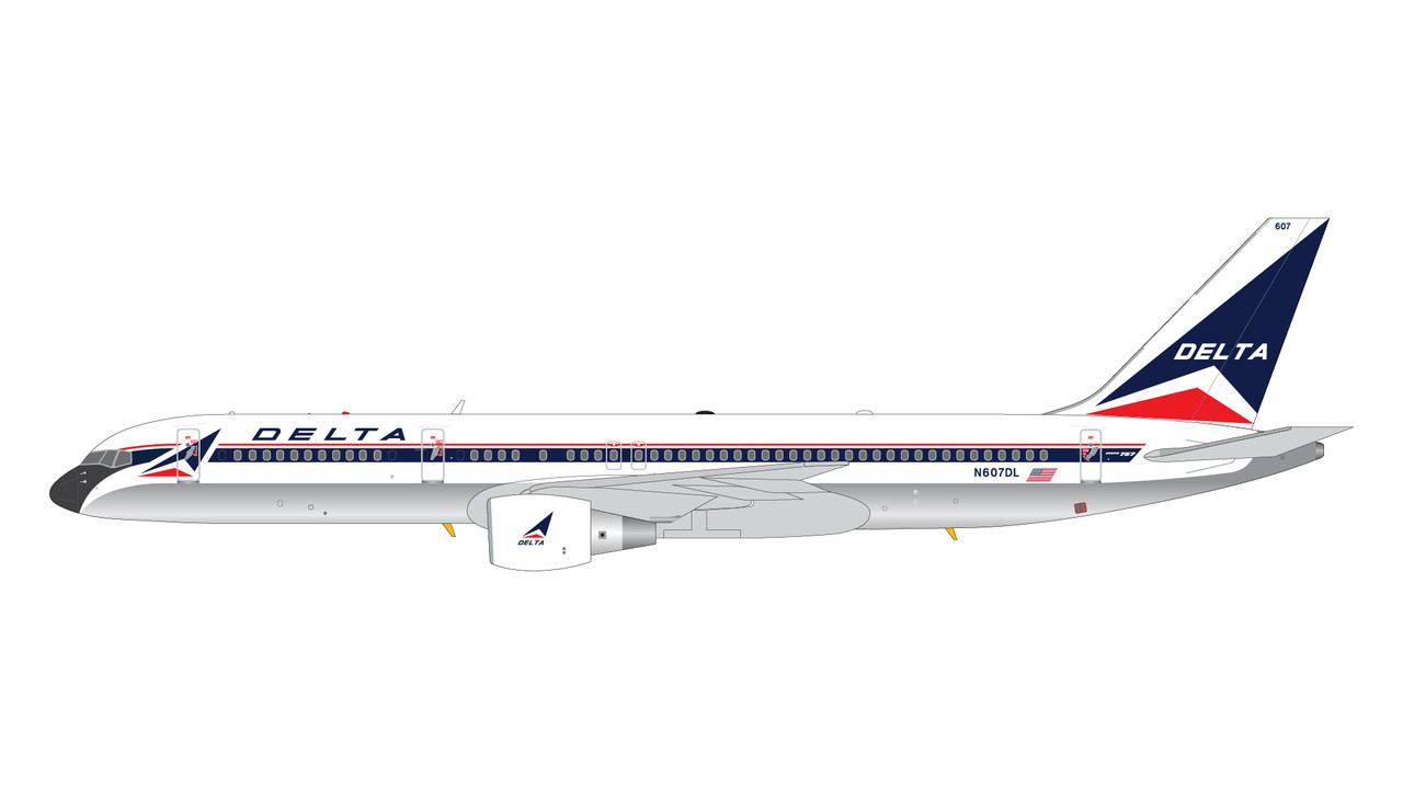 Gemini200 Delta Air Lines B757-200 widget livery N607DL G2DAL1263 1:200