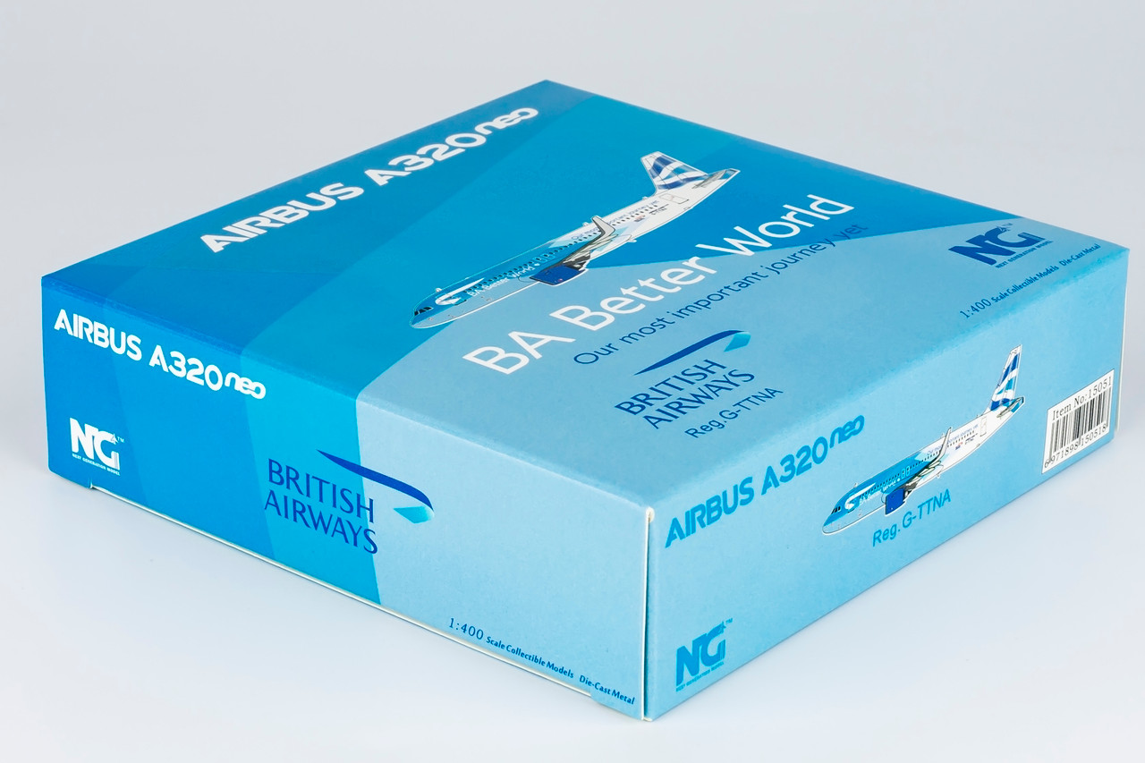 NG Models British Airways A320neo BA Better World c/s (ULTIMATE ...