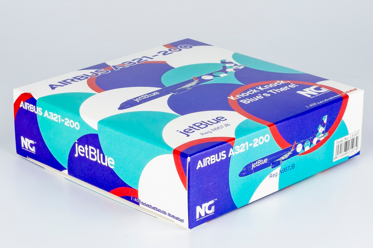 NG Models jetBlue Airways A321-200/w new "Spotlight" c/s with "Knock ...