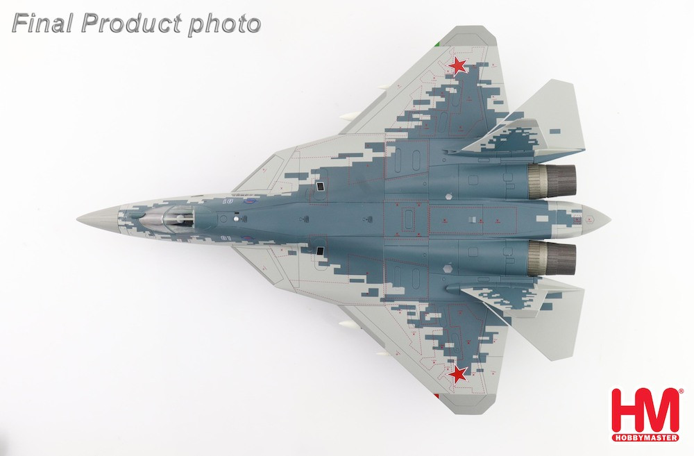 Hobby Master Su-57 Stealth Fighter 01 Blue, Russian Air Force, 2019 (w ...