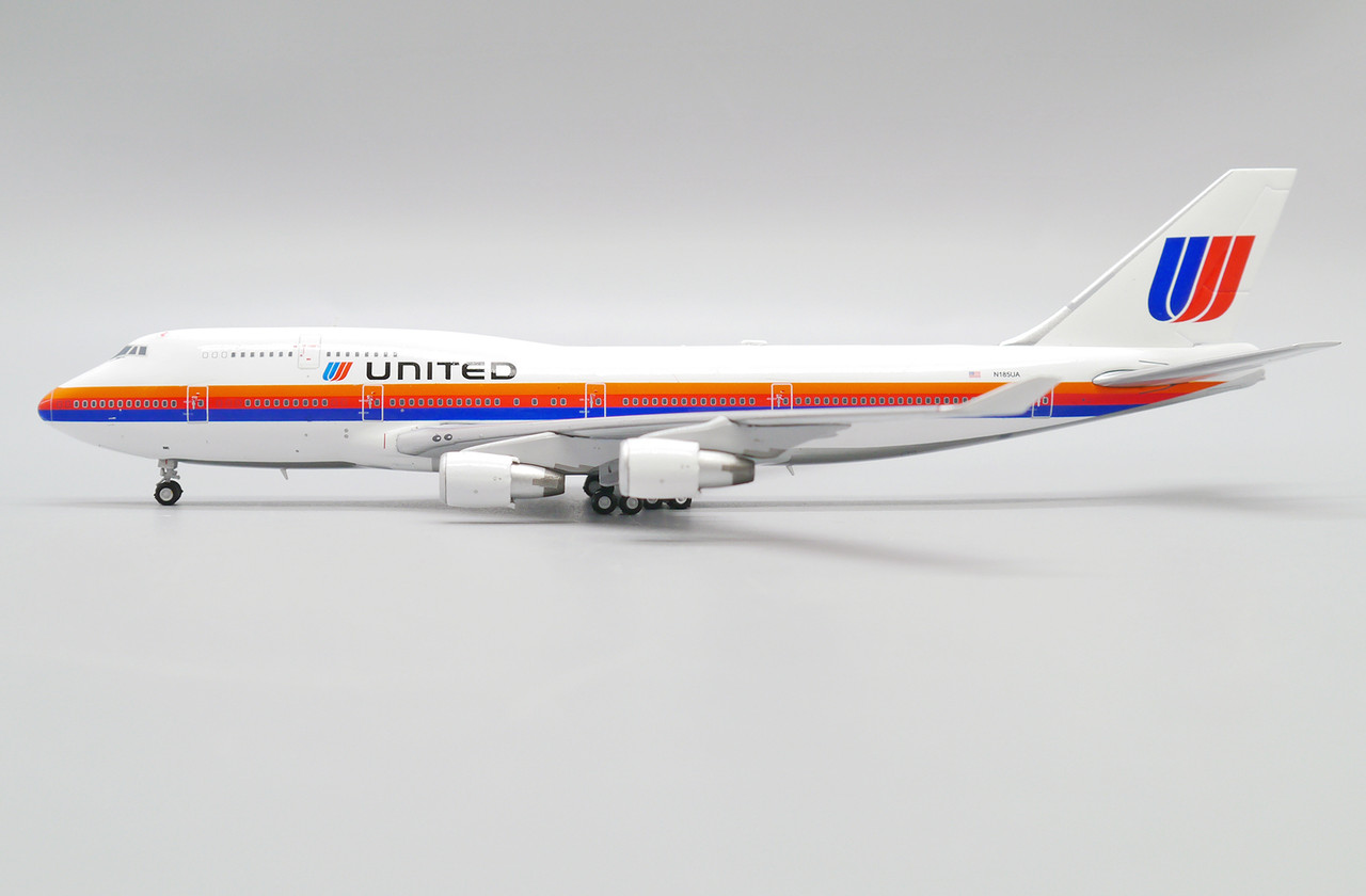 JC Wings United Airlines Boeing 747-400 "Saul Bass" N185UA XX40088 ...
