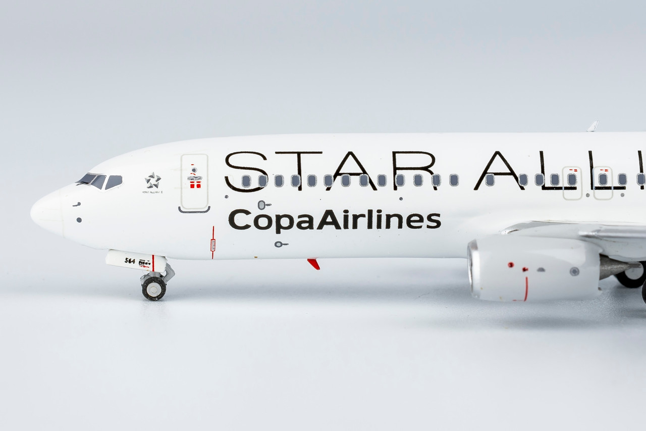 NG Models Copa Airlines 737-800/w HP-1823CMP Star Alliance cs 58145 1:400