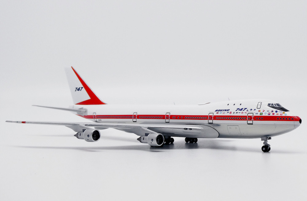 JC Wings Boeing House Color 747-100 "First Prototype""Polished" Reg ...