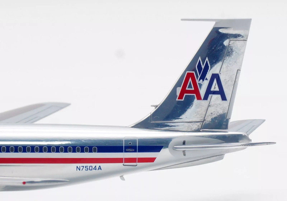 Inflight200 American Airlines Boeing 707-100 N7504A with stand ...