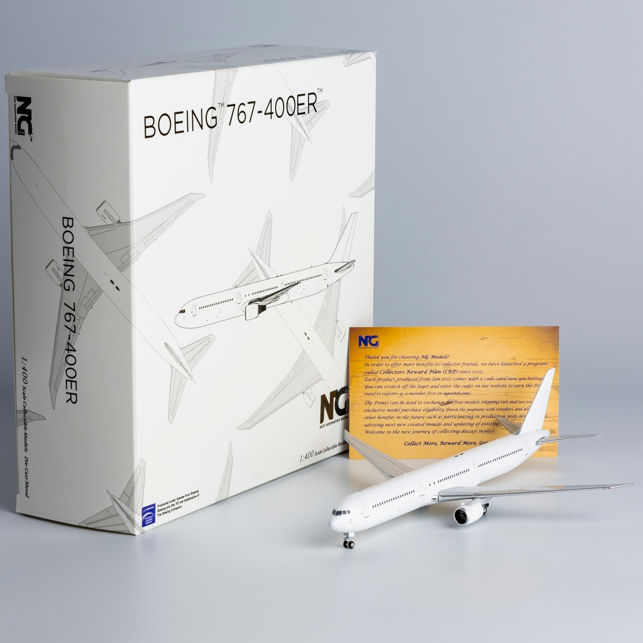 NG Models Blank Model 767-400ER CF6 engines N/A 18000 1:400