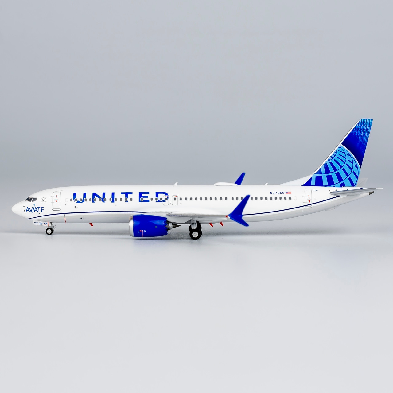 NG Models United Airlines 737 MAX 8 Aviate sticker N27255 88041 1:400