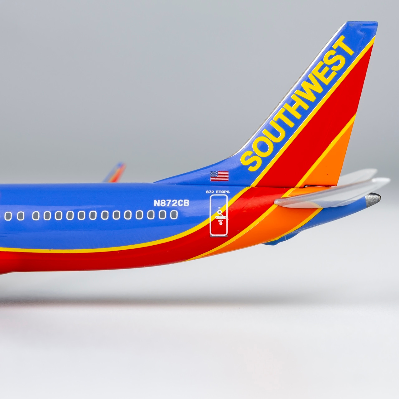 NG Models Lite Southwest Airlines 737 MAX 8 Canyon Blue Retro N872CB ...