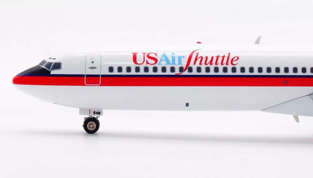 Inflight200 USAIR SHUTTLE 727-200 N914TS with stand IF722US1124 Scale 1:200