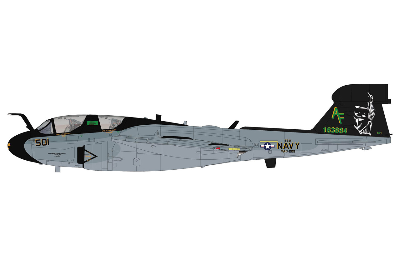 Hobby Master EA-6B Prowler 163884/501, VAQ-209, 2010 HA5013 1:72