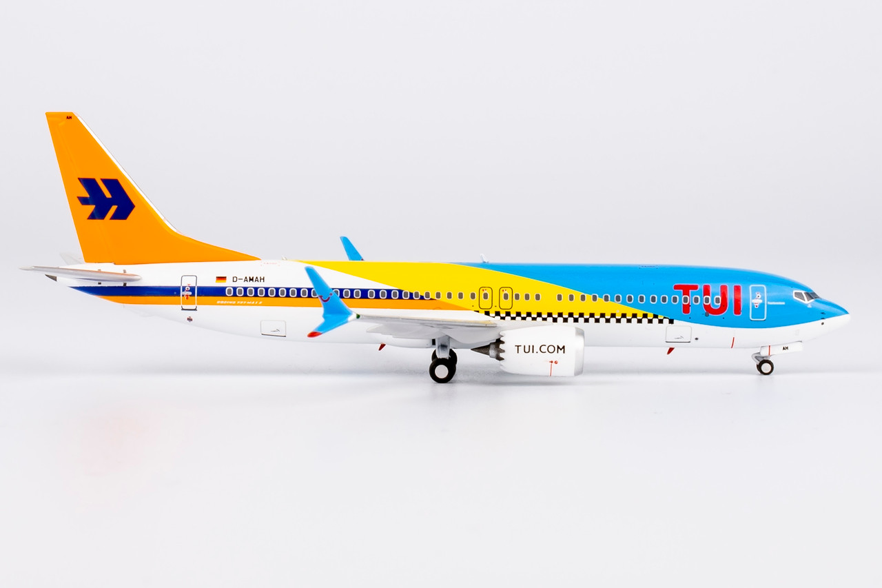 NG Model TUI 737 MAX 8 'Fuerteventura' in the TUI 50 years livery D ...