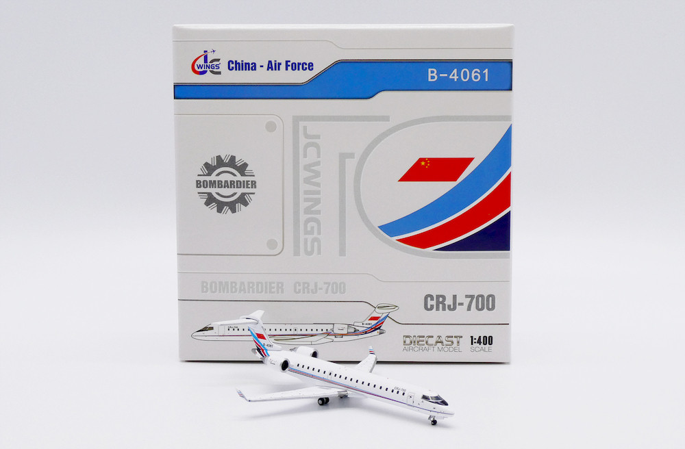 JC Wings China Air Force Bombardier CRJ-700 Reg: B-4061 LH4353 1:400