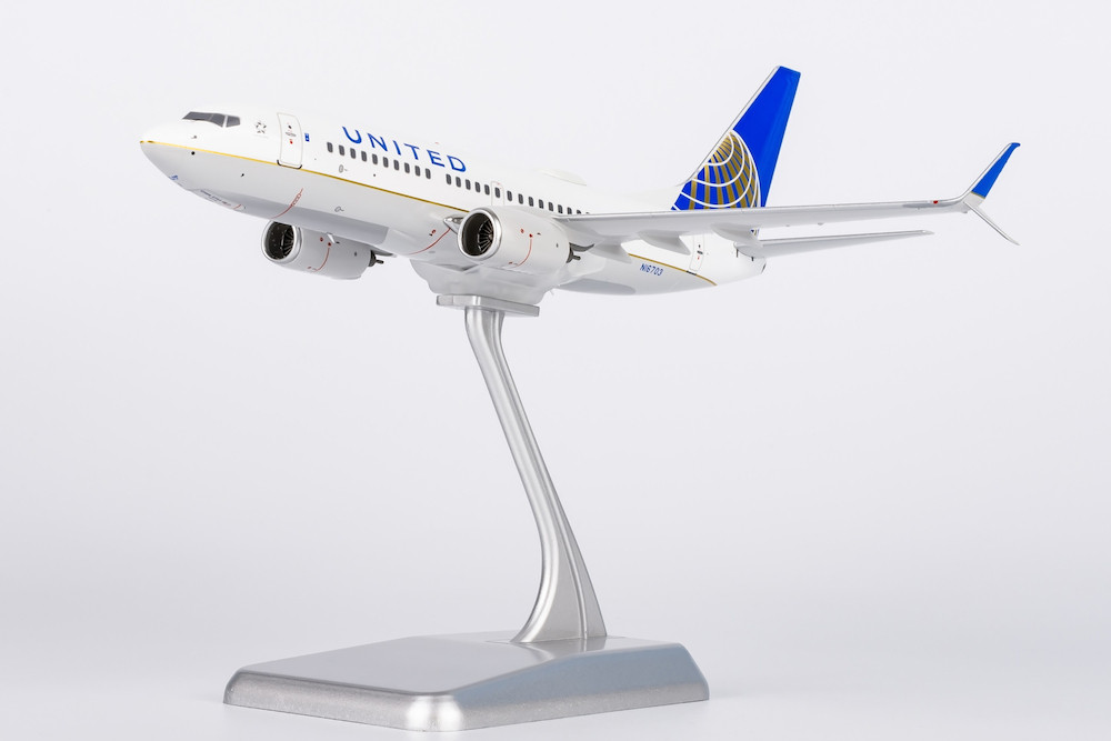 NG Model United Airlines 737-700/w CO-UA merged livery; with scimitar ...