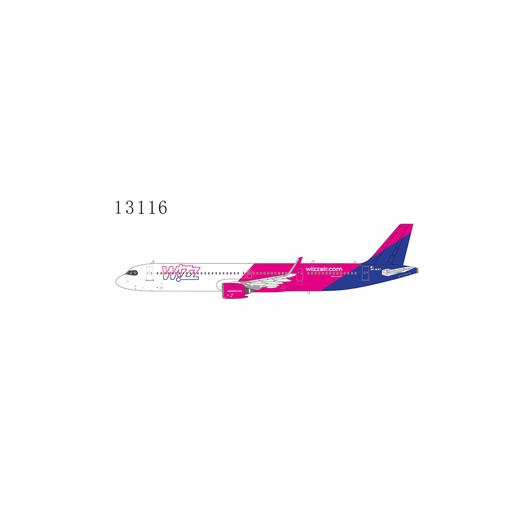 NG Model Wizz Air Malta A321neo "mask" cockpit window 9H-WAT 13116 1:400