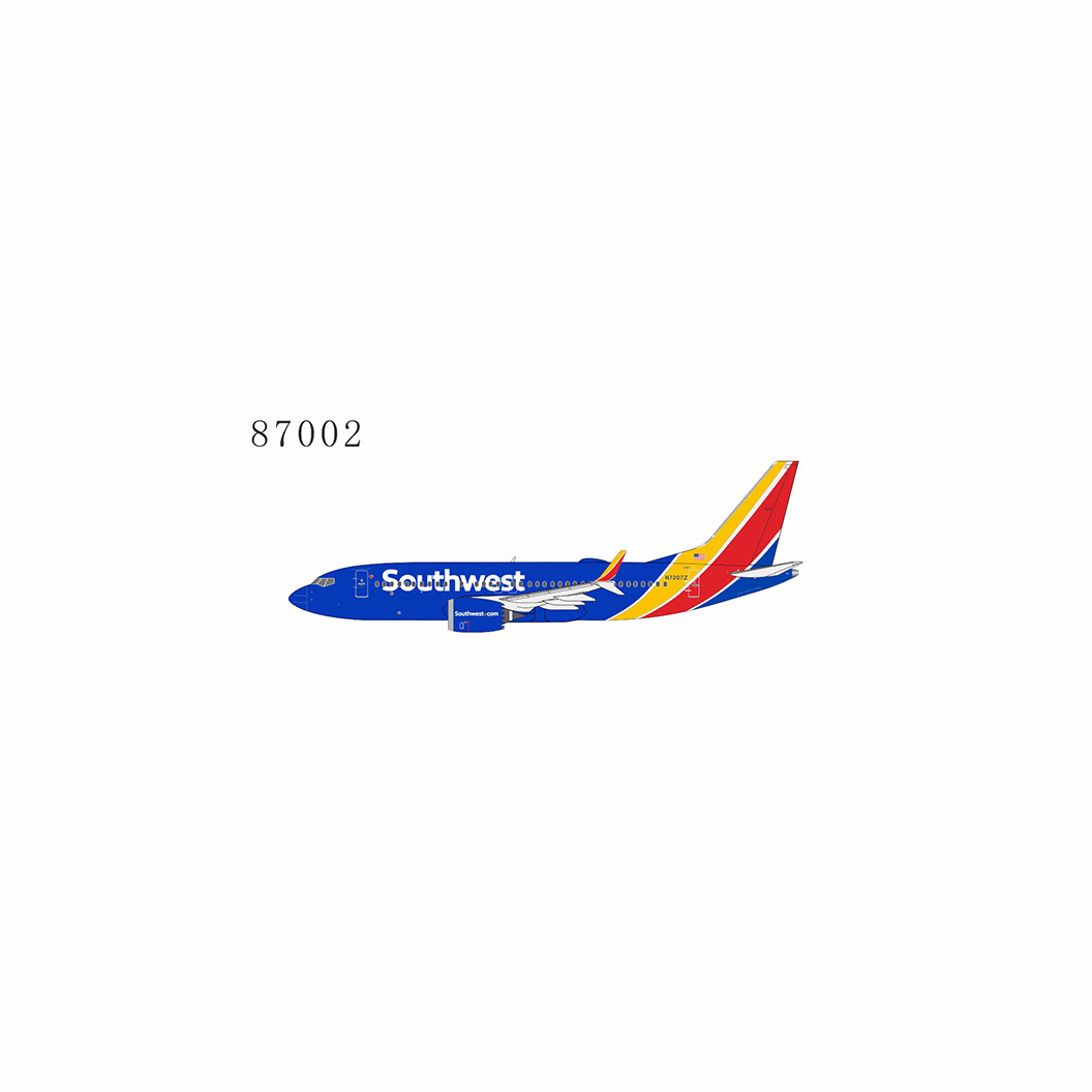 NG Model Southwest Airlines 737 MAX 7 N7207Z 87002 1:400