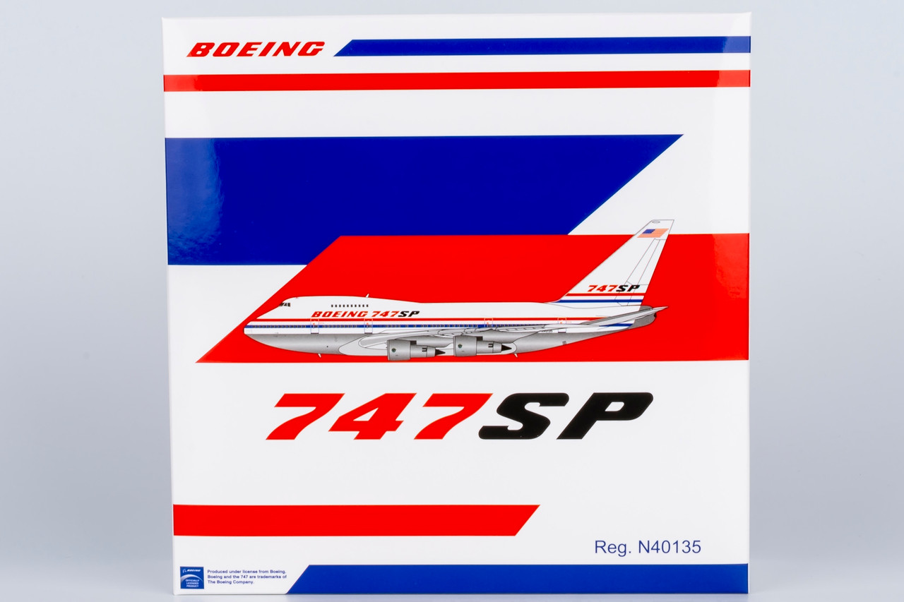 NG Model The Boeing Company 747SP N40135 07039 1:400