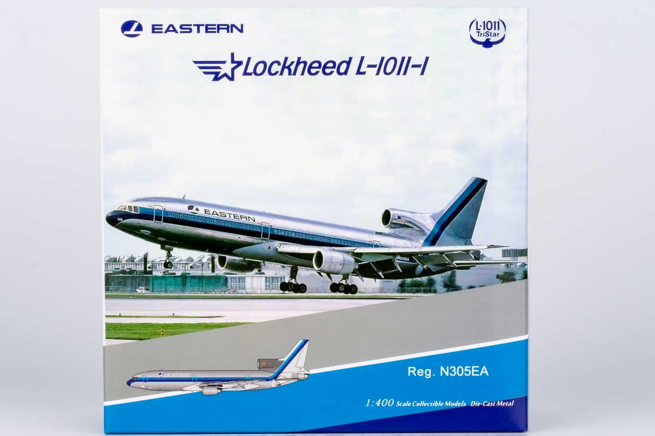 NG Model Eastern Air Lines L-1011-1 Bare Metal N305EA 10011 1:400