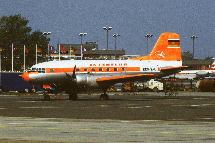 Interflug Il-14 DDR-SAL 20182 1:200