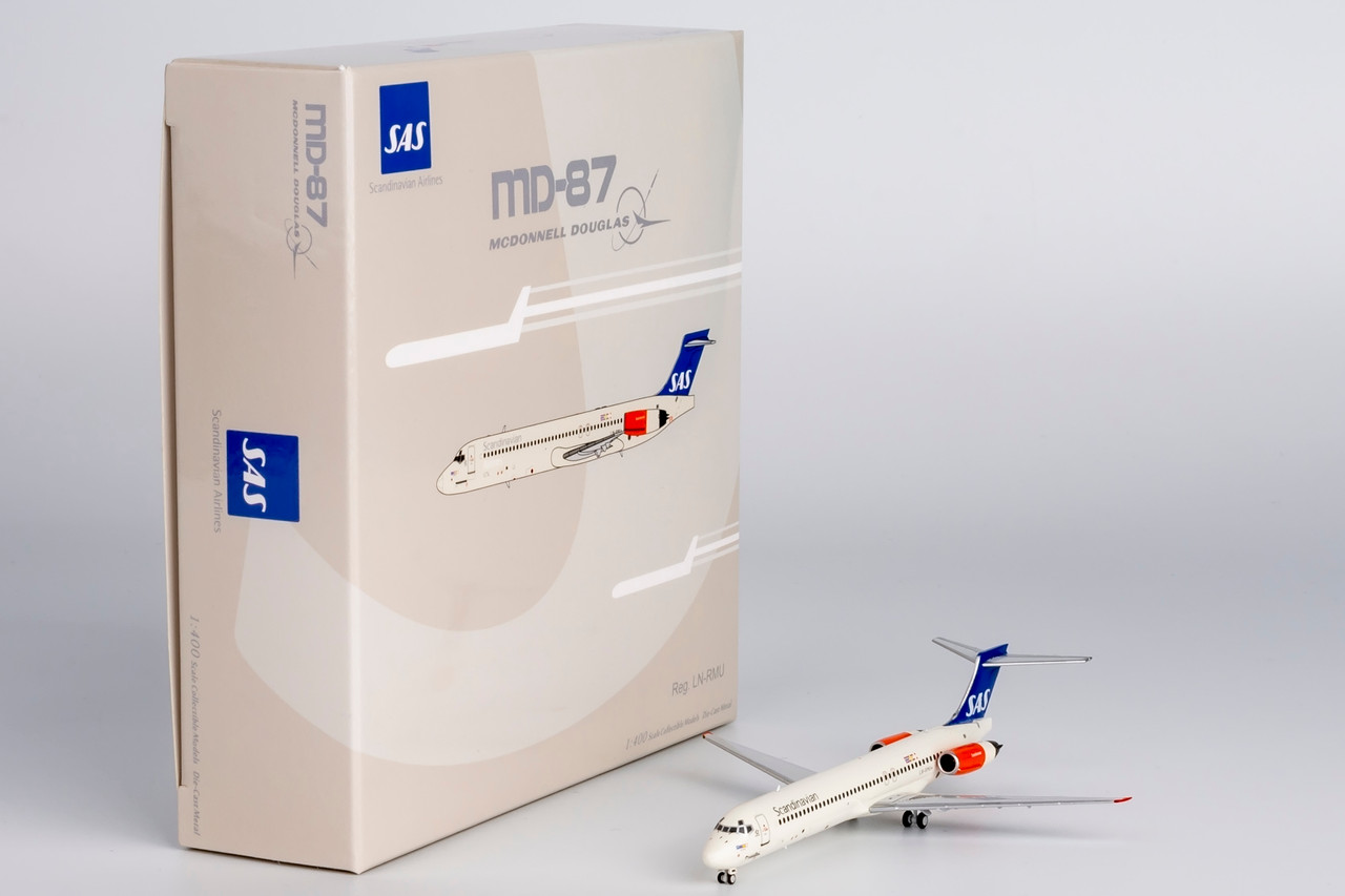 NG Model Scandinavian Airlines - SAS MD-87 (DC-9-87) name "Grim Viking ...