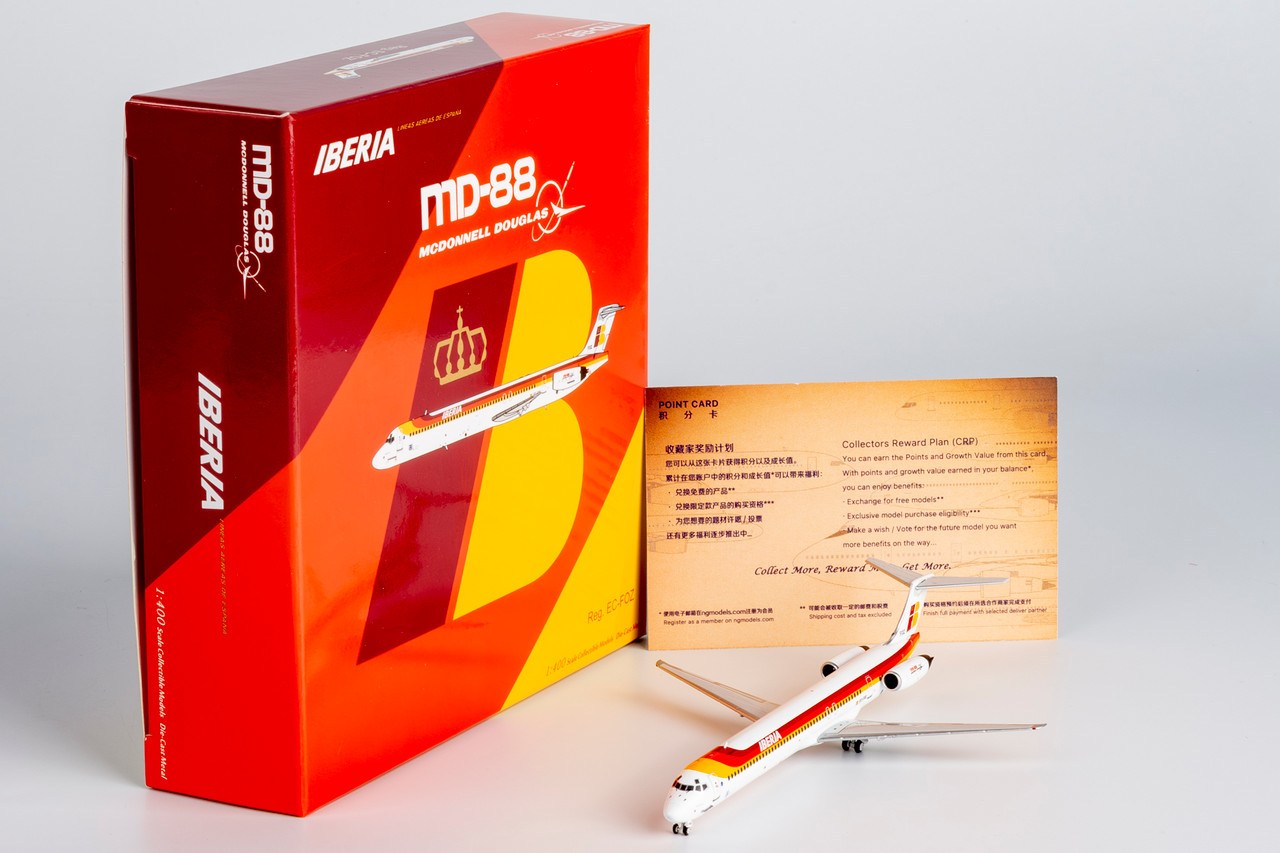 NG Model Iberia MD-88 EC-FOZ 83005 1:400
