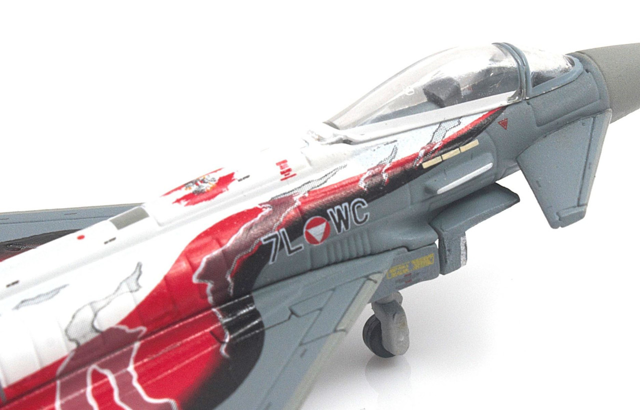 HERPA AUSTRIAN AIR FORCE TYPHOON AUSTRIAN TIGERS 1:200