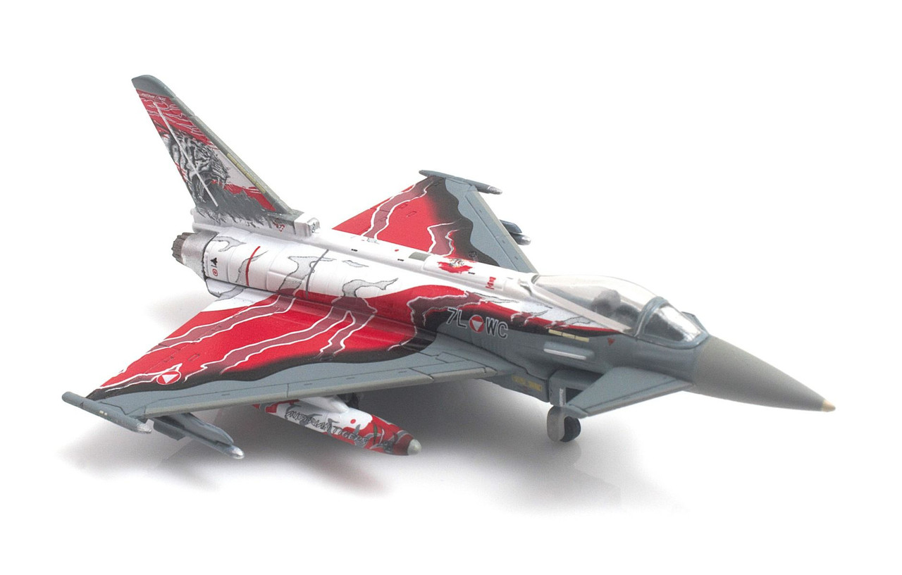 HERPA AUSTRIAN AIR FORCE TYPHOON AUSTRIAN TIGERS 1:200