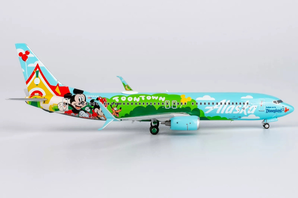 NG Model Alaska Airlines 737-800/w N565AS “Mickey’s Toontown Express ...